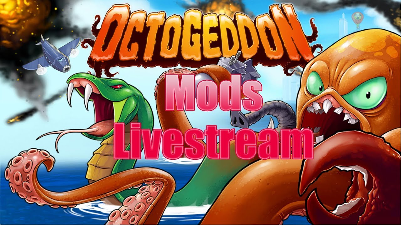 34 MODS IN ONE VIDEO | Octogeddon Modded | Livestream Recap Video ...
