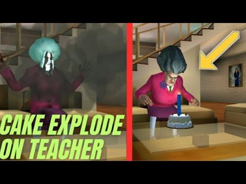 CAKE EXPLODE ON MISS T|DANGEROUS PRANK |HASSAN PLAYZ - YouTube