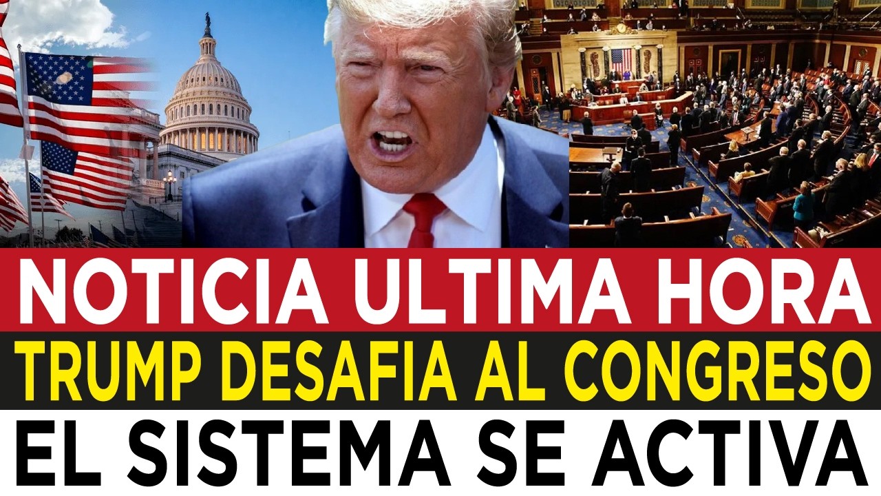 CONGRESO DE EE. UU.: TRUMP GRITÓ DE FURIA TRAS EXIGIRLE TERMINAR EL ...