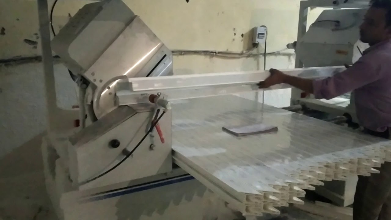 Double Head Cutting Machine with DRO - YouTube