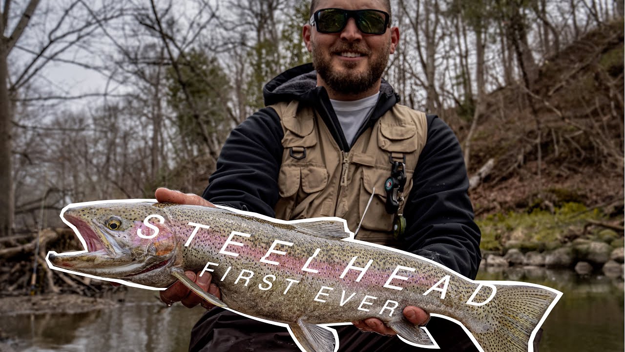 We Finally Caught a Steelhead - Southern Wisconsin Spring Steelhead ...