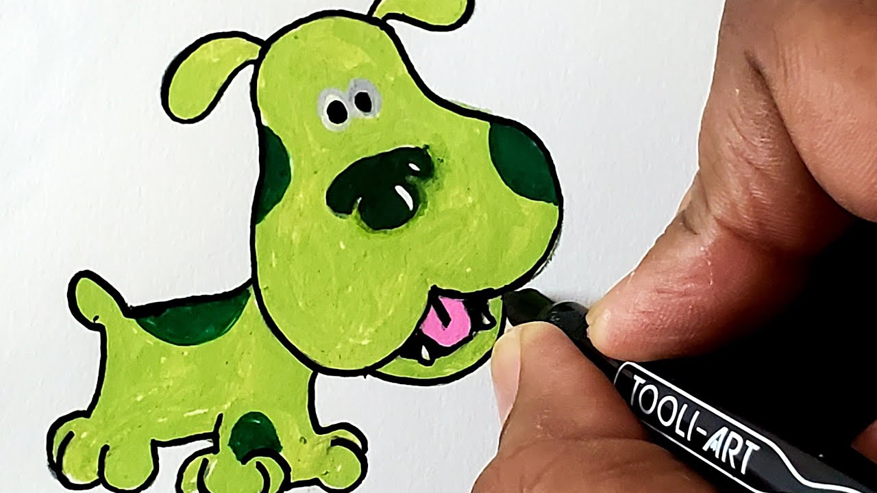 Blues Clues Green Puppy