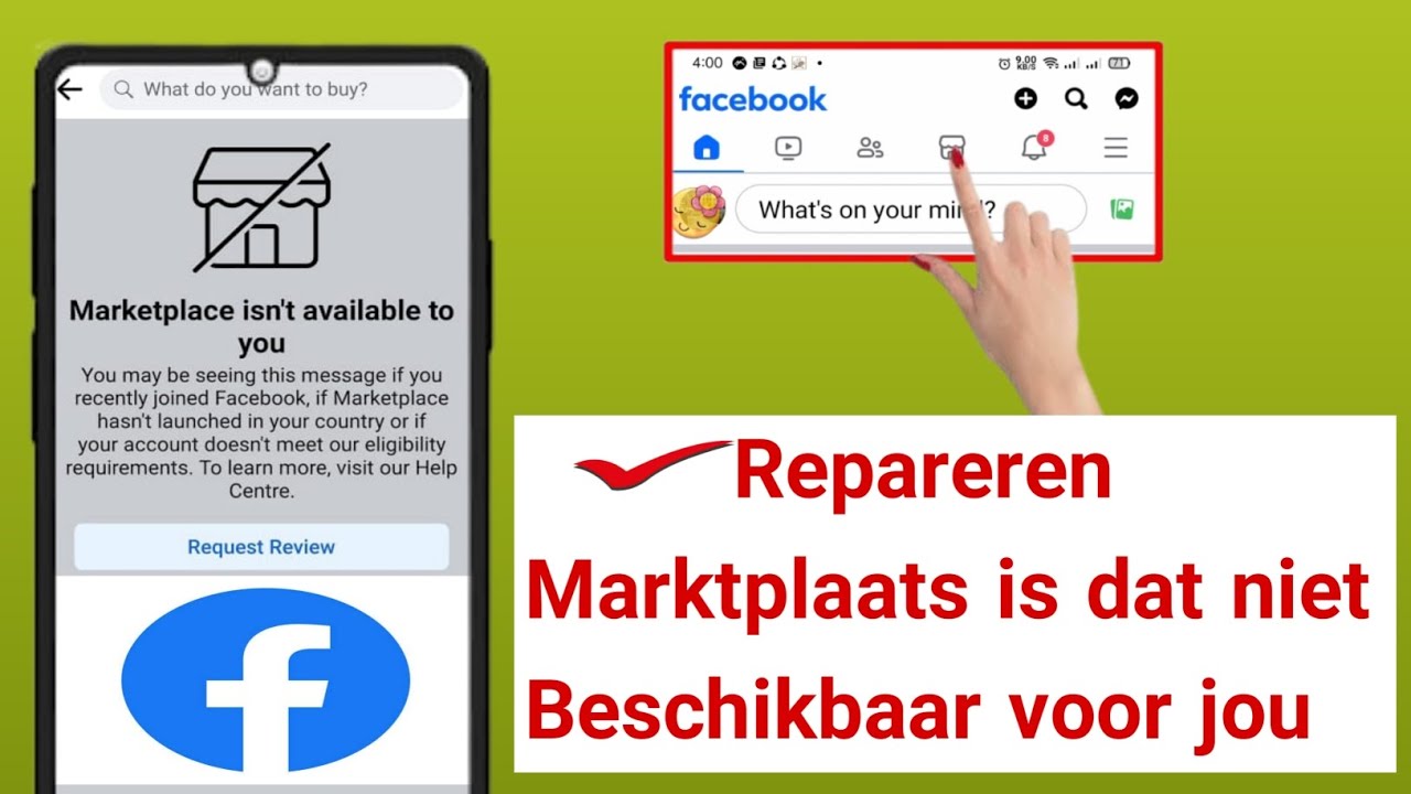 Hoe u de Facebook-marktplaats kunt repareren, is niet voor u ...