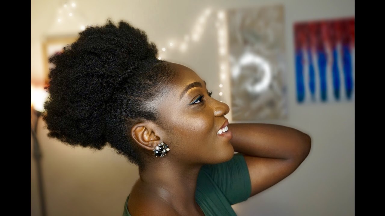 SHRINKAGE WON'T STOP MY HIGH PUFF! | 4C/4B HAIR - YouTube