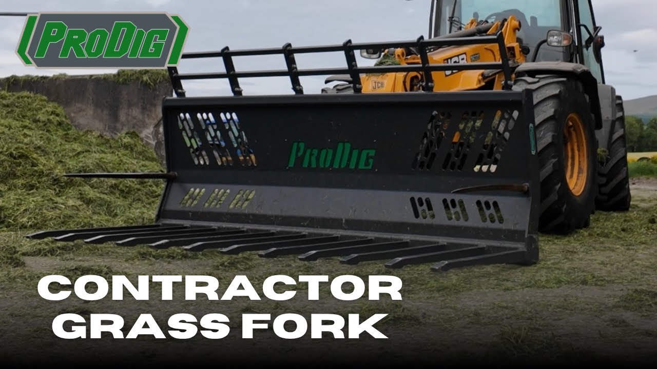 ProDig Contractor Grass Fork - YouTube