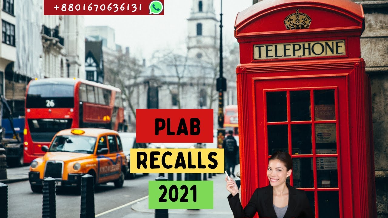 PLAB Recalls 2021 Full Version Available - YouTube