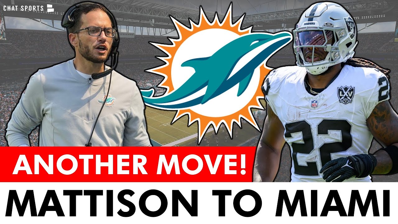 🚨JUST IN: Dolphins Sign Alexander Mattison During NFL Free Agency ...