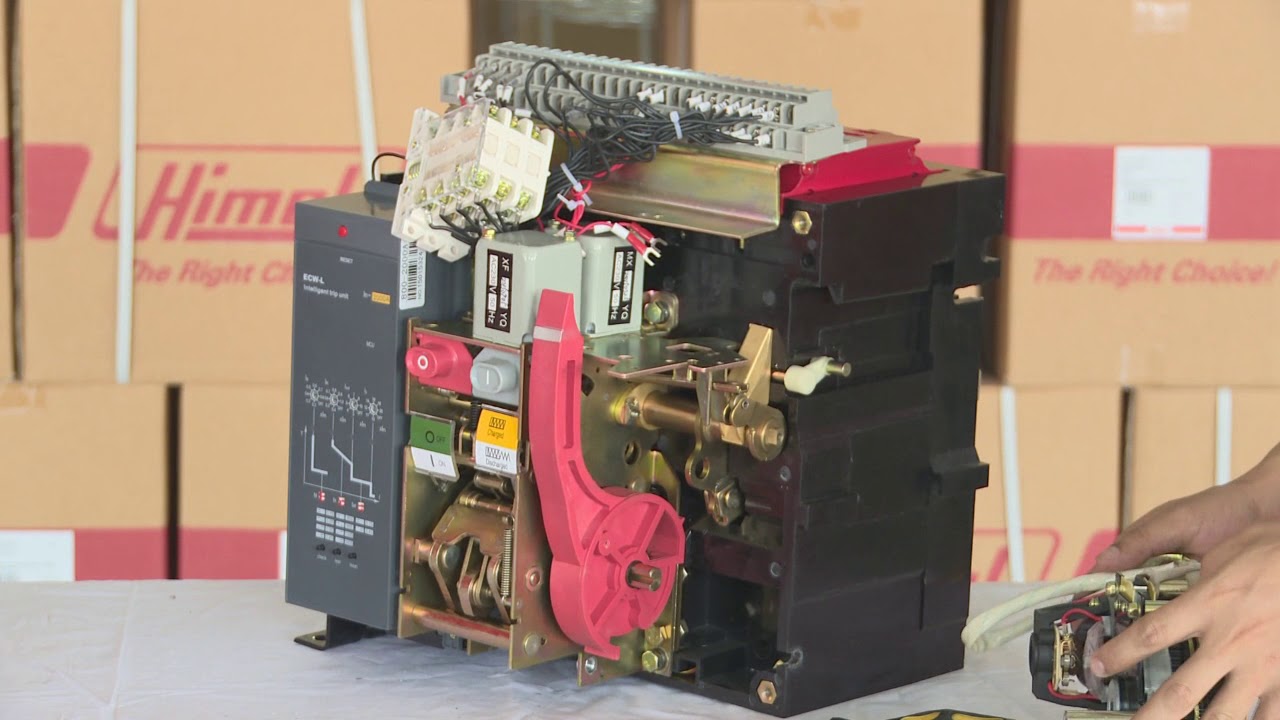 Motor Mechanism Himel ACB - YouTube