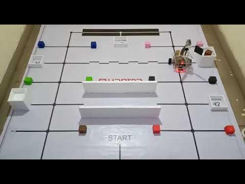 Wall following algorithm (proximity sensor) & Zig Zag line following (white line sensor) - YouTube