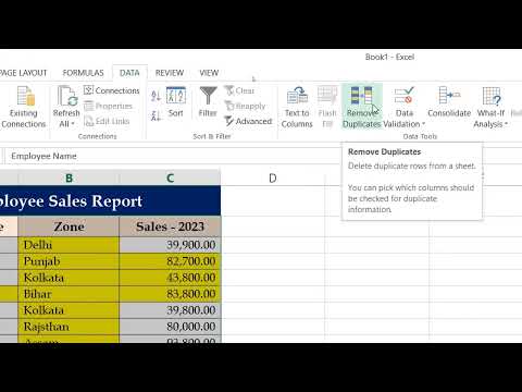 How To Find And Remove Duplicate Entries In Microsoft Excel | Find