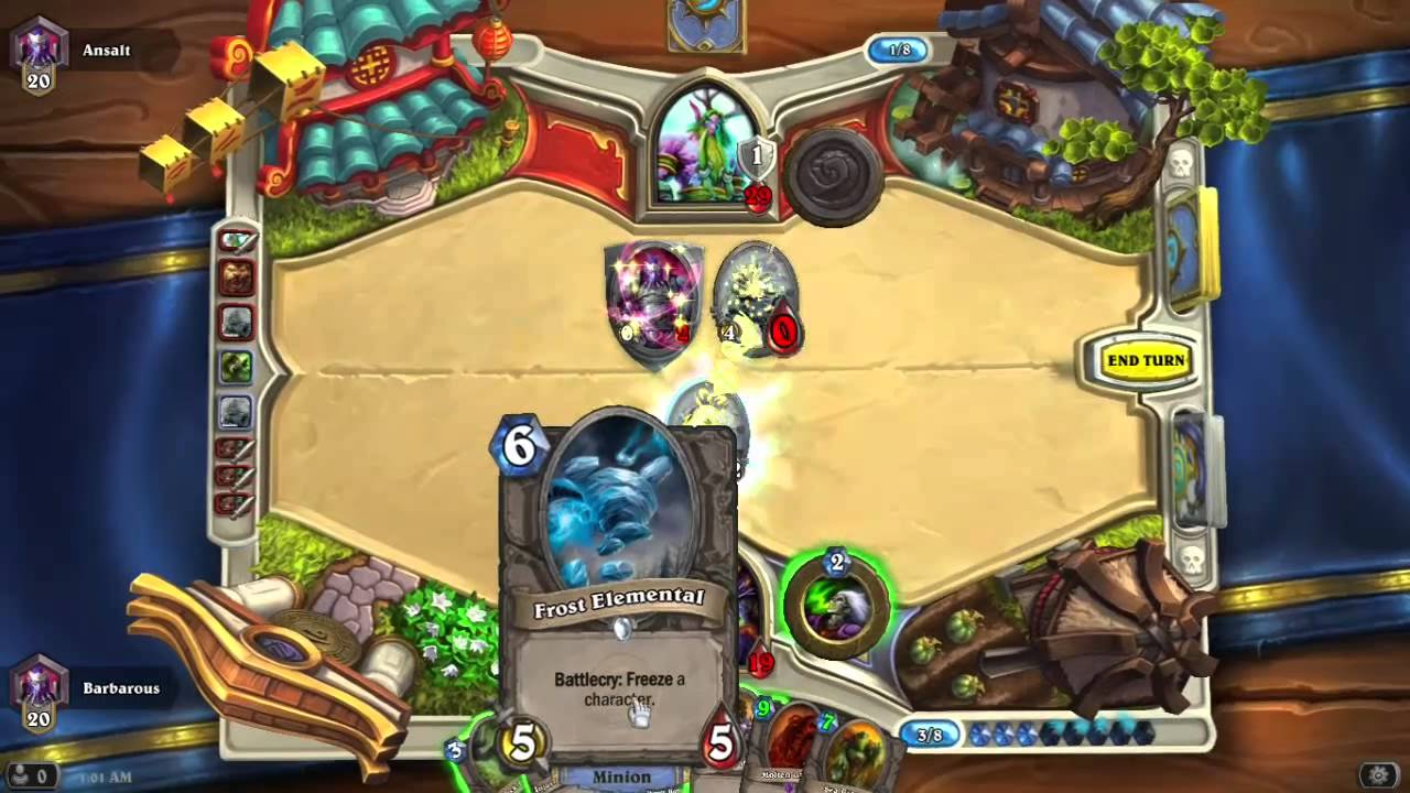 Hearthstone Constructed : Rank 20 - YouTube