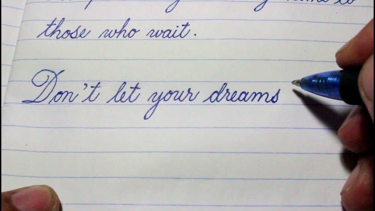 Handwriting Practice Day 103 English Cursive Handwriting Practice handwriting-practice-day-103-english-cursive-handwriting-practice
