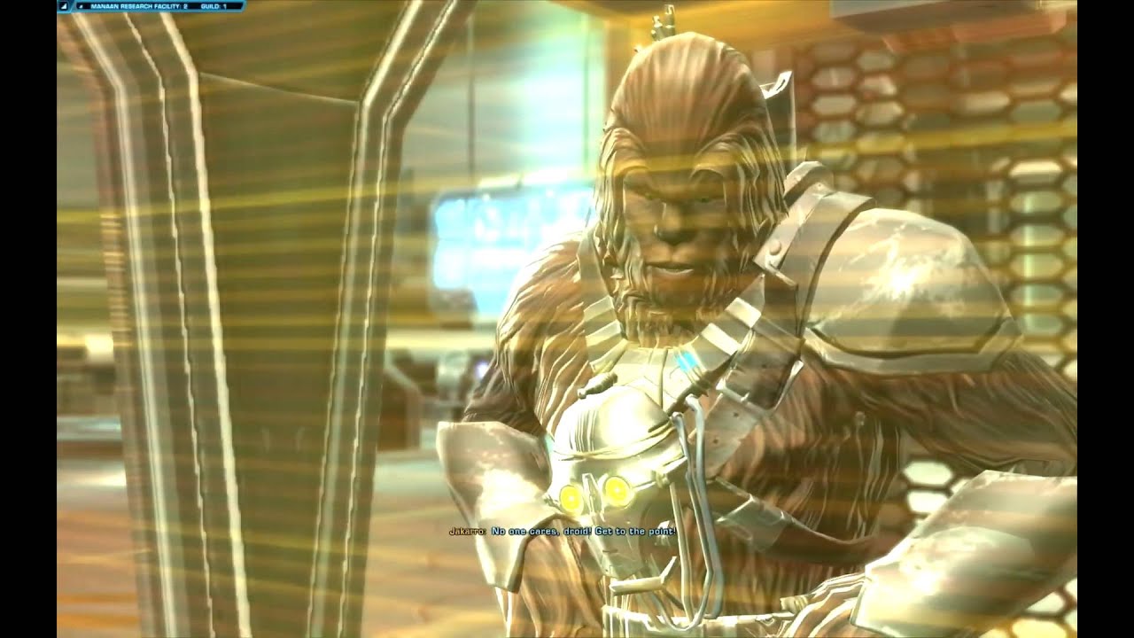 SWTOR - Trooper - Forged Alliances II - Meeting Jakarro - YouTube