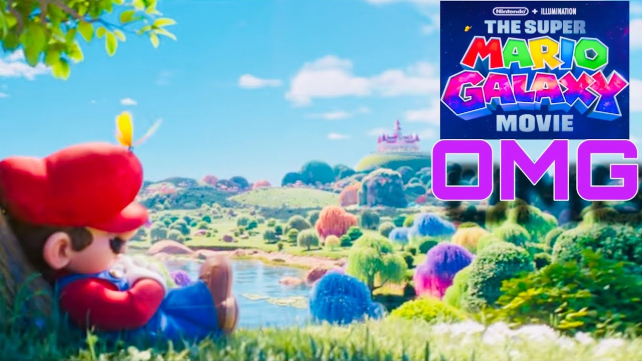 OMG The Super Mario Galaxy Movie Revealed!! - YouTube