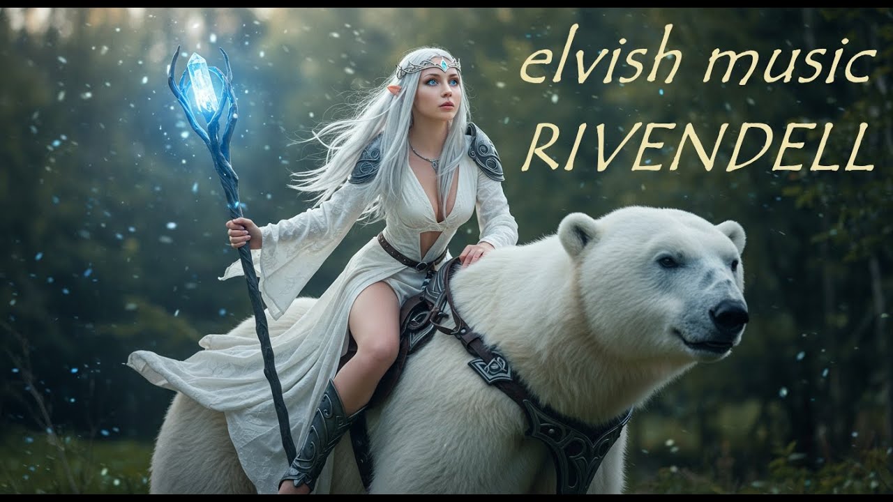 RIVENDELL Journey 🌿 Elvish Music & Fantasy Ambience | Ai Generated | 10 ...