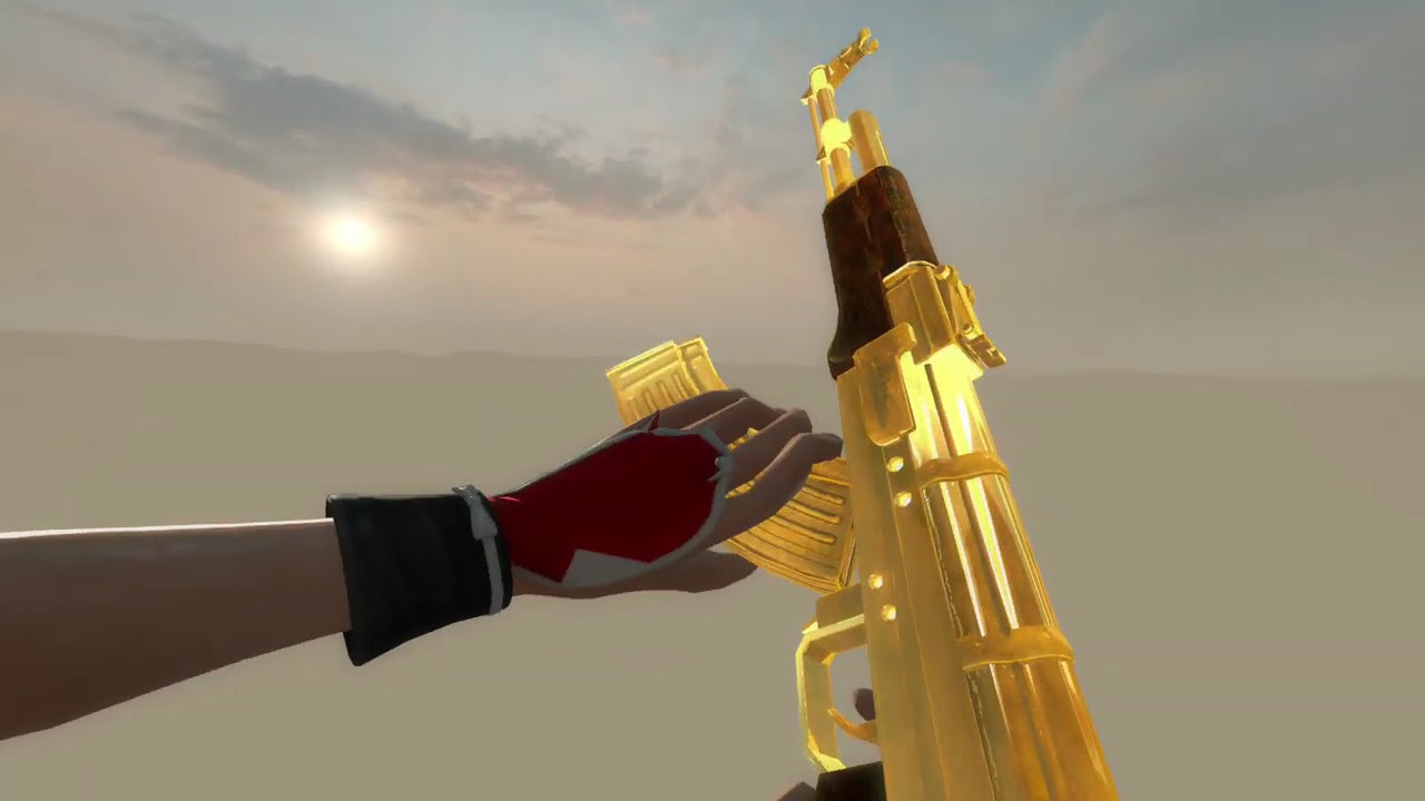 [L4D2] Call of Duty 4 - Golden AK-47 for AK - YouTube