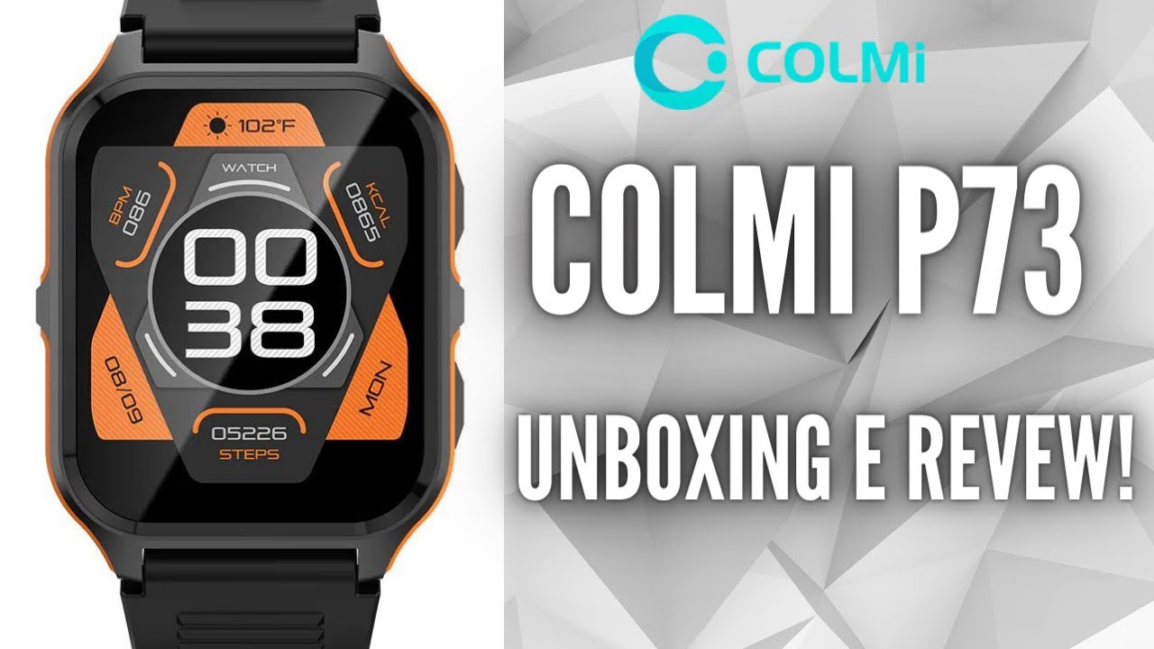 Smartwatch COLMI P73 o NOVO CUSTO BENEFÍCIO POR R$70!! com 300Mah de ...