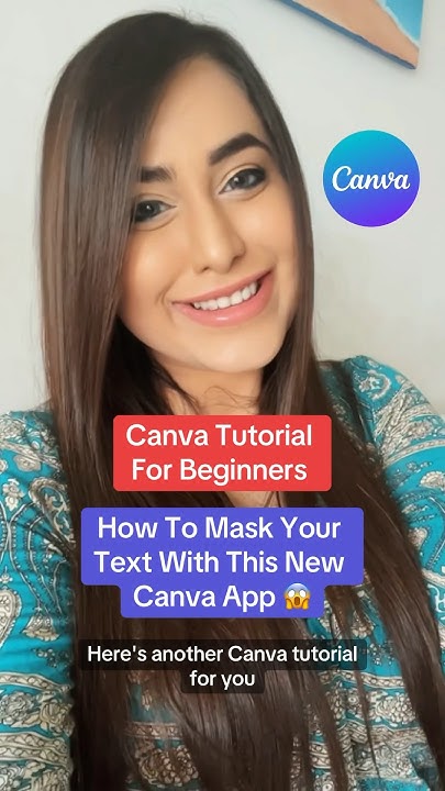 Canva Tutorial For Beginners - How To Mask Your Text On Canva Using A Brand New Canva App 😱 ...