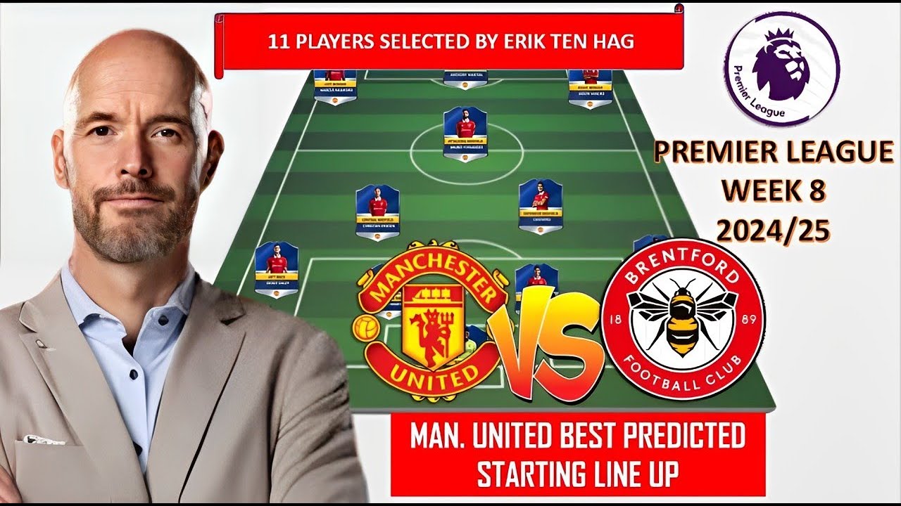 11 PLAYERS SELECTED By ETH Predicted XI EPL WEEK 8 2024/25 ~ MANCHESTER UNITED VS BRENTFORD ...