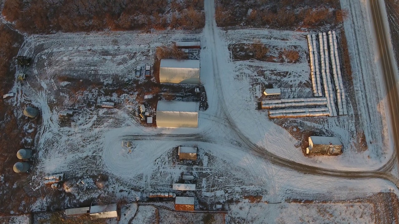 Rumohr Farm, Sedalia, Alberta - YouTube