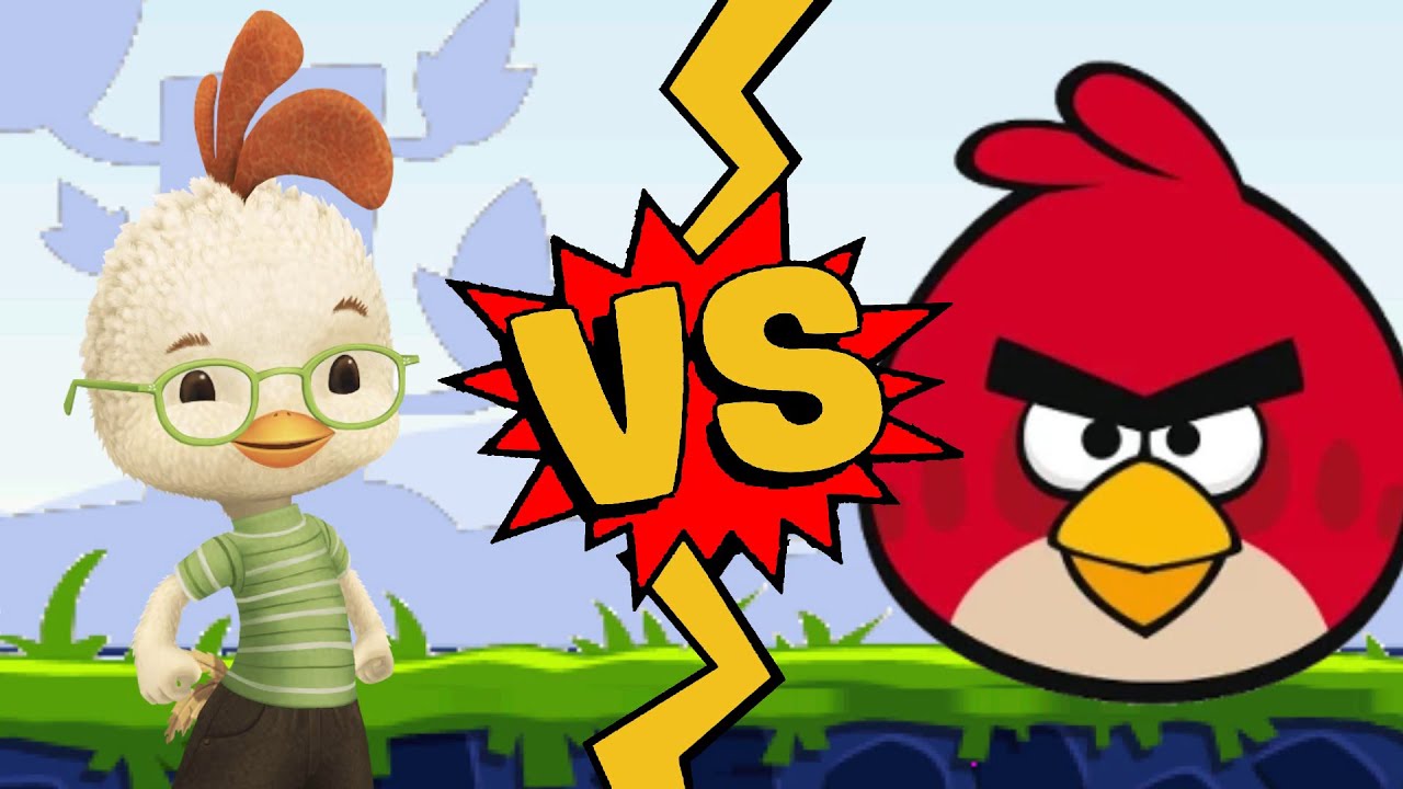 M.U.G.E.N. Battles | Chicken Little vs Red Bird | Disney vs Angry Birds ...