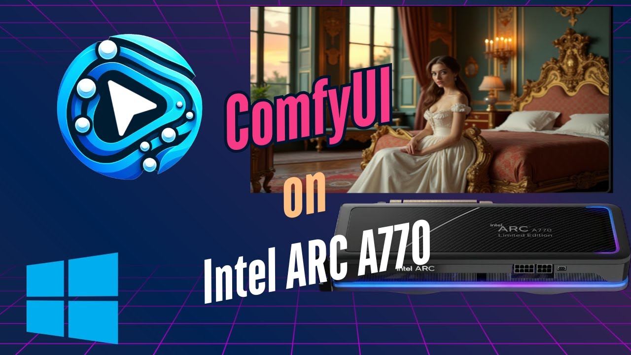 Local Image and Video AI: Run ComfyUI with Intel GPU (ARC A770) | Windows 11 | - YouTube