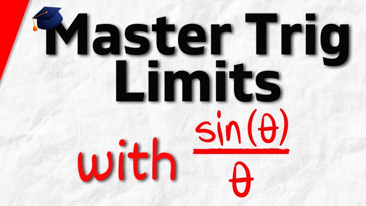Master Trig Limits with sinx/x as x approaches 0 | Calculus 1 Exercises ...