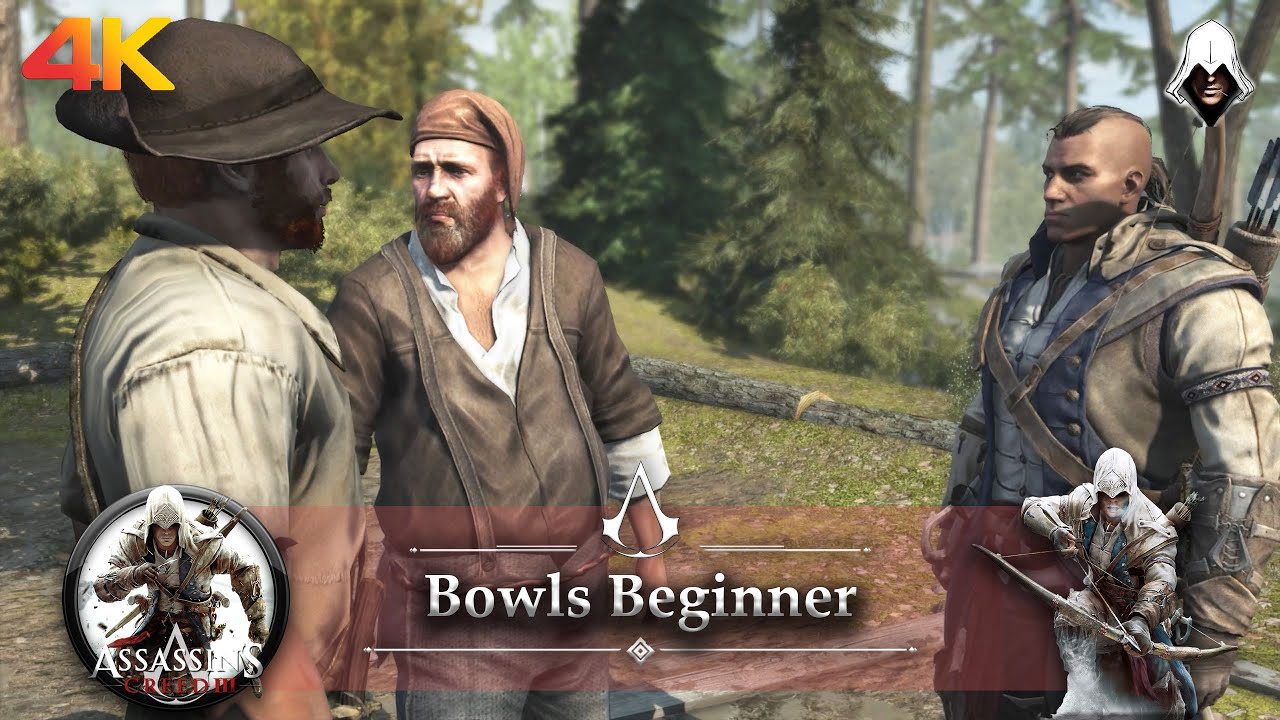 Assassin's Creed III (2012): Homestead Missions #13 - Bowls Beginner ...