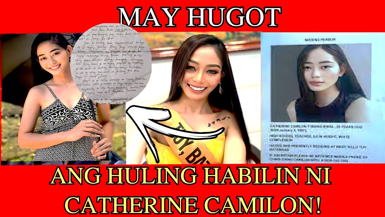 CATHERINE CAMILON LATEST UPDATE! ANG HULING HABILIN NI CATHERINE ...