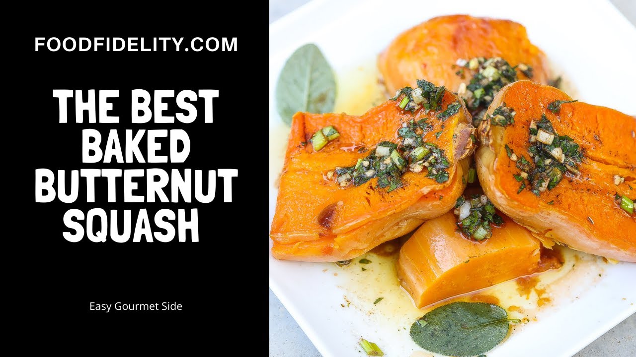 How To Make a Vegetable Confit with Butternut Squash - YouTube