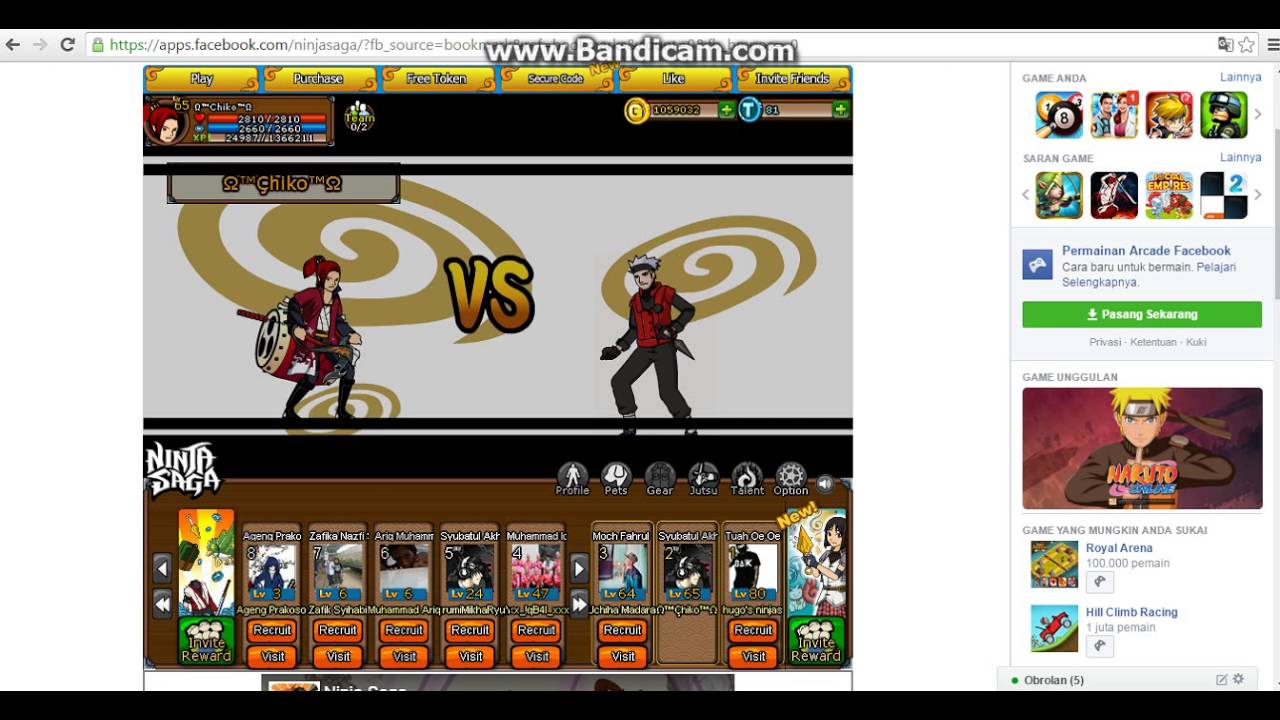 Cheat Ninja Saga Dengan Menggunakan Cheat Engine 6.51 - YouTube
