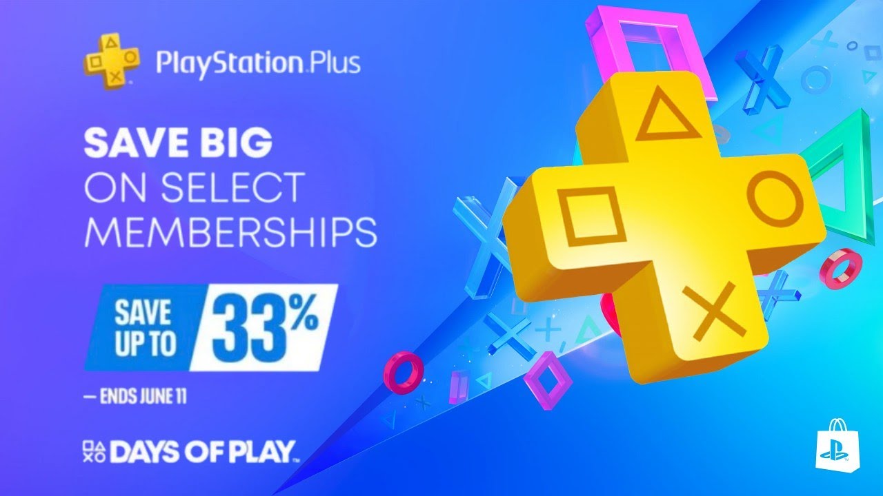 Save 33% on PS Plus During PlayStation Days Of Play - YouTube