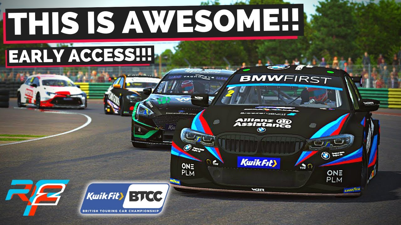 NEW rFactor 2 Q4 DLC | Brilliant BTCC content!!! - YouTube