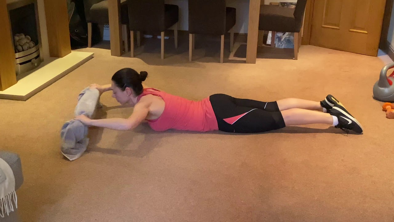 Towel Pulldown - YouTube