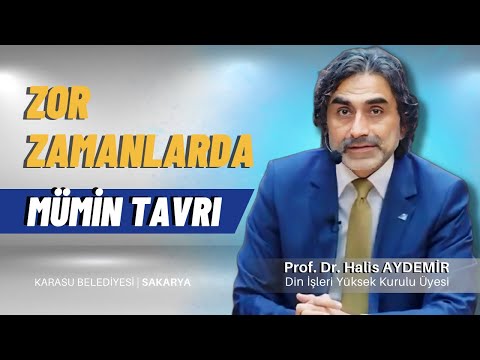 Zor Zamanlarda Mümin Tavrı I 25.01.2024 I Sakarya Karasu Belediyesi