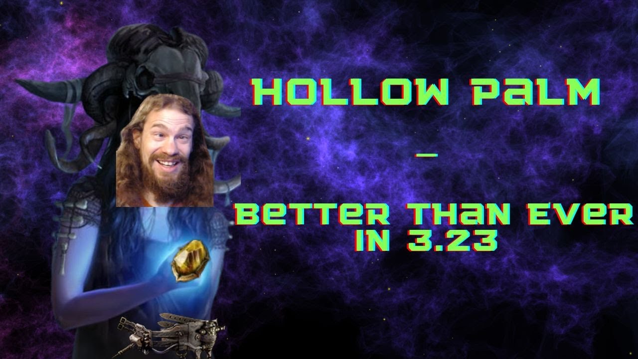 POE 3.23 - Hollow Palm Witch Leveling Feels Great - YouTube