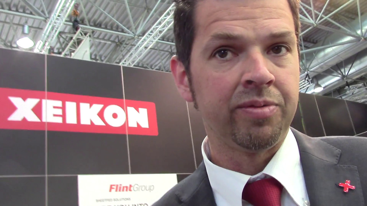 Gert Geens from Xeikon at Interpack 2017 - YouTube