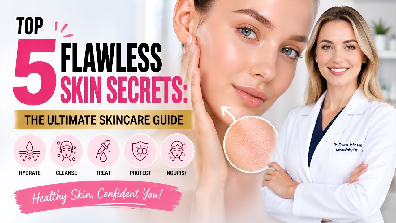 Top 5 Flawless Skin Secrets: The Ultimate Skincare Guide#flawlessskin ...