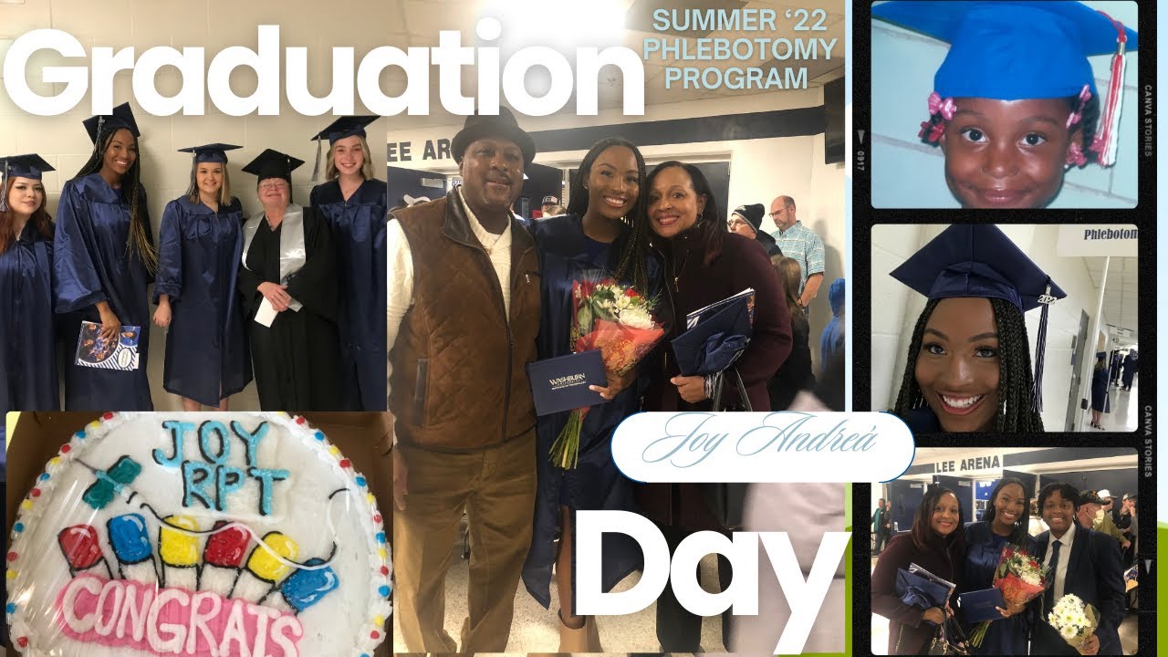 Phlebotomy Graduation- Graduate With Me- Winter Edition DITL - YouTube