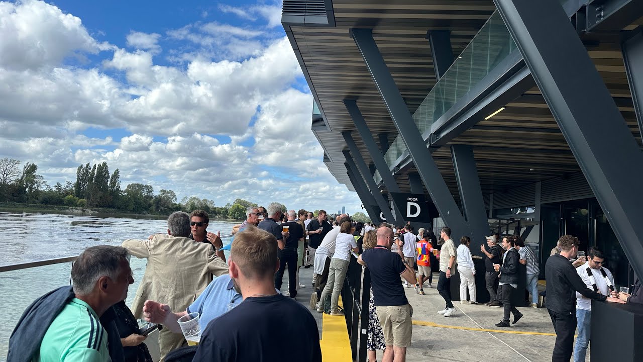 Fulham New Riverside Stand ! - YouTube