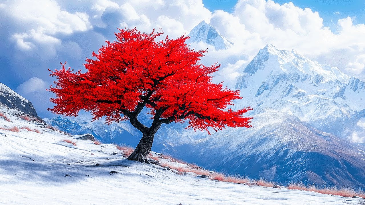 Soothing Winter Music ️ Music Therapy for Reducing Anxiety and Stress ...