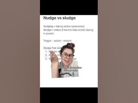 how to use nudge and sludge to sign more clients - YouTube
