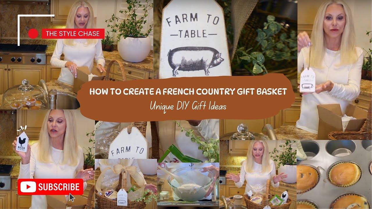 How to Create a French Country Gift Basket: Unique DIY Gift Ideas | The ...
