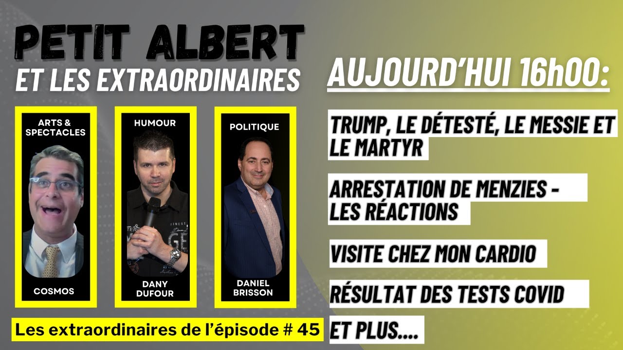 Petit Albert et les extraordinaires Épisode #45 - YouTube