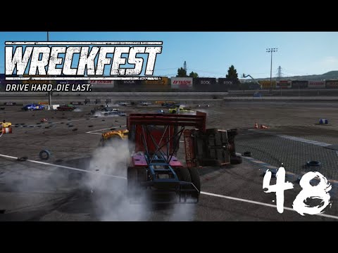 Wreckfest 🚙 48: Mit dem Big-Rig im Demolitionderby [KARRIERE] - YouTube