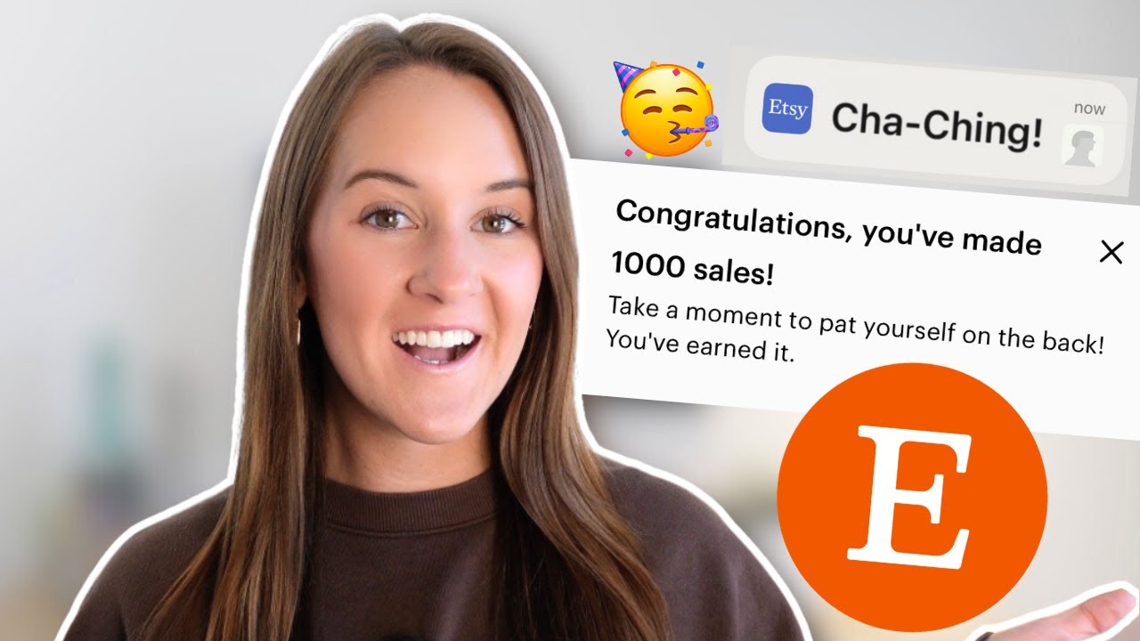 How To Get Your Etsy Shop To 1000 Sales Fast (THIS YEAR) - YouTube