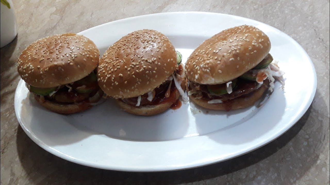 Chicken Berger Recipe-How to make chicken Berger Easy and Quick Recipe ...