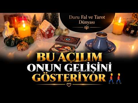 BU AÇILIM ONUN GELİŞİNİ GÖSTERİYOR 🚶‍♂️‍➡️🚶‍♂️‍➡️ GENEL KAHVE TAROT FALI #tarotlove #soulmate 