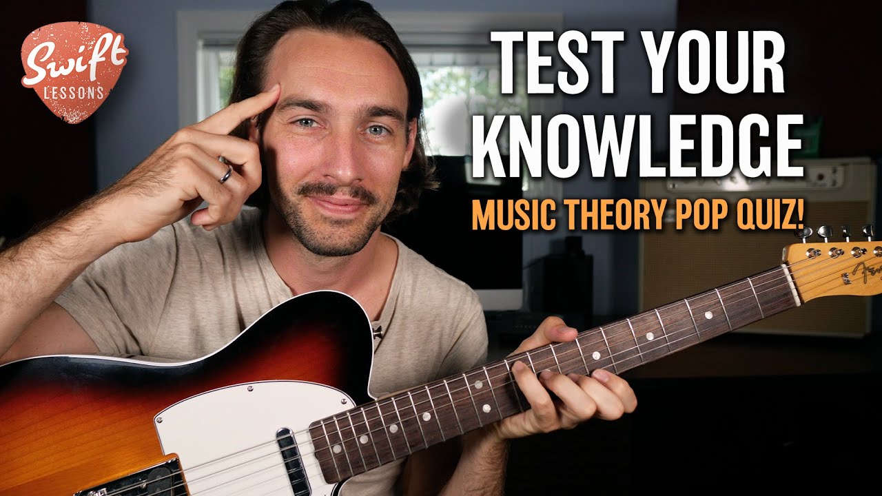 Music Theory Guitar Quiz - Must Know Questions/Answers! - YouTube