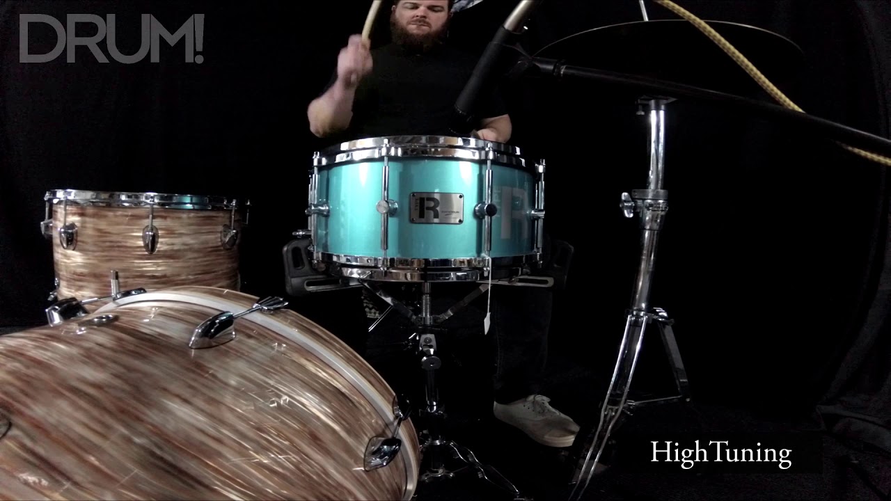 Drum Demo/Review: Canopus Type-R Maple Snare Drum - YouTube